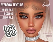 IMVU Brows Lavish Texture Opacity Map Files CHKN Project - Etsy