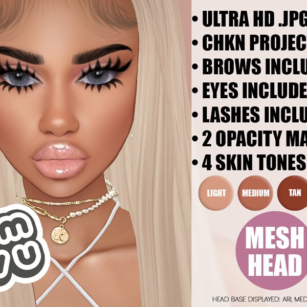 Imvu Mesh Head - Etsy