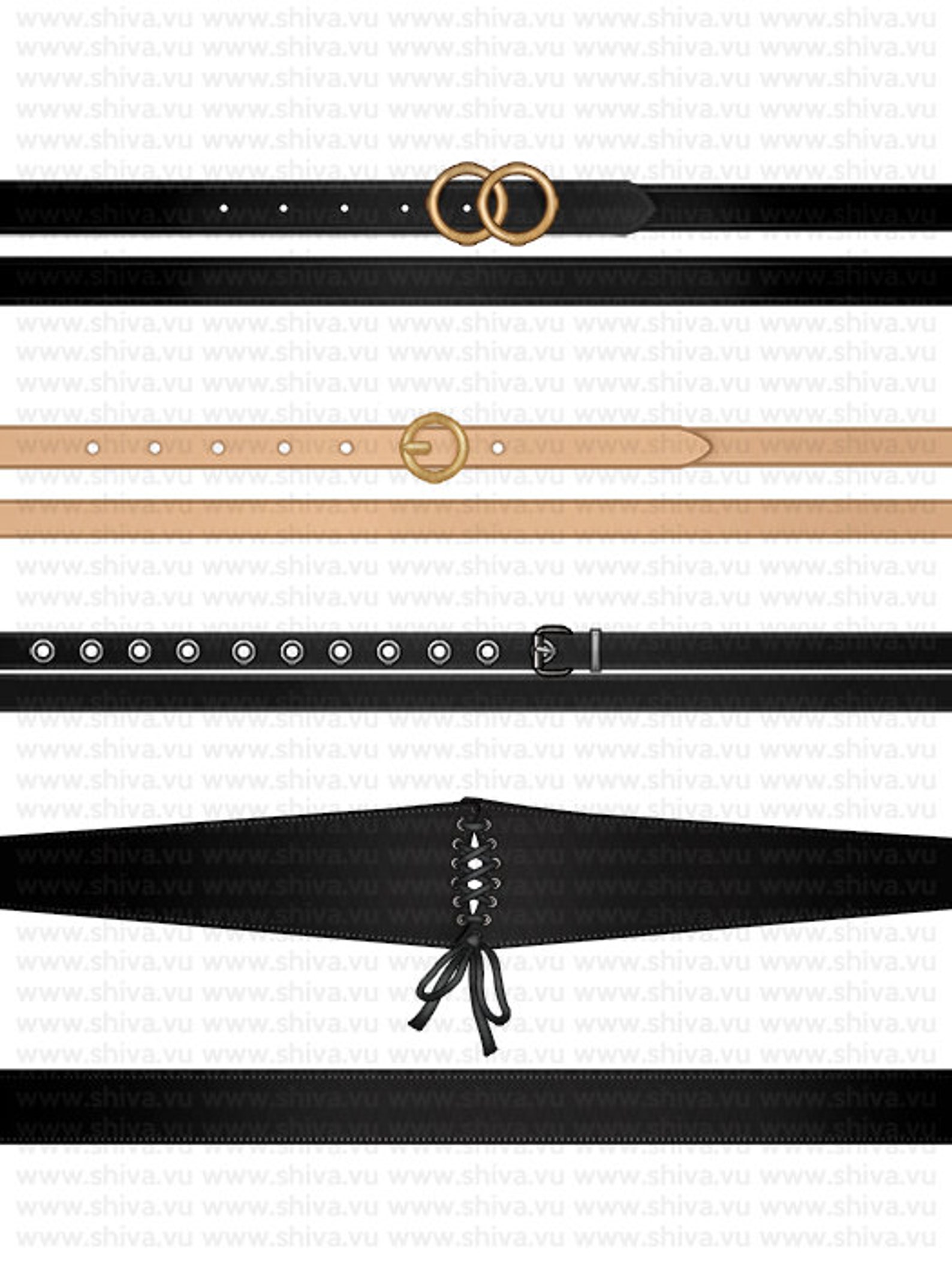 IMVU Belt Texture Bundle 3 | Sims Clothing Details | Second Life Easy ...