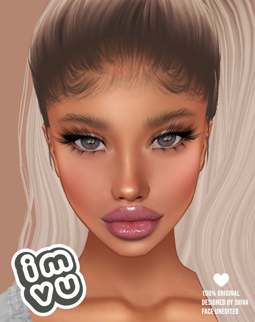 IMVU Custom Mesh Head EXCLUSIVE - Etsy