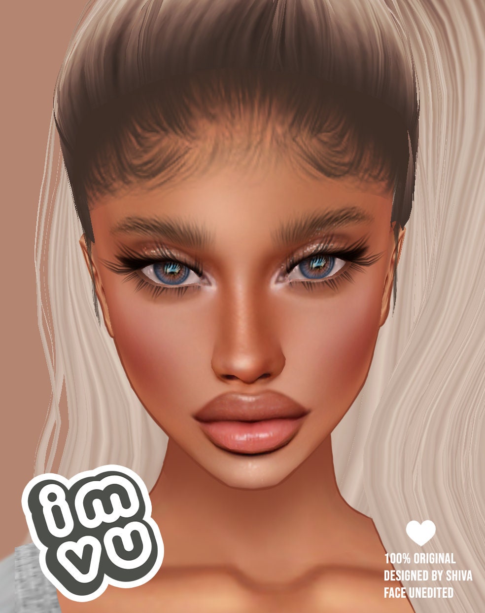 IMVU Custom Mesh Head - EXCLUSIVE - Etsy