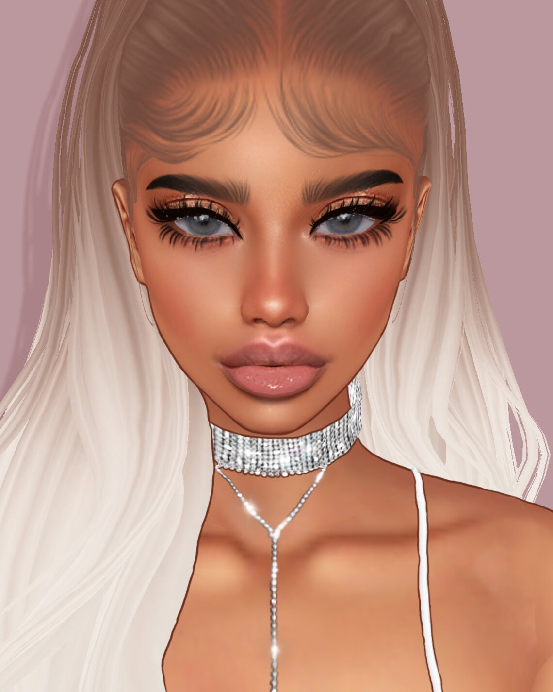 IMVU Brows Lavish | Texture, Opacity Map, Files, CHKN Project, Digital ...