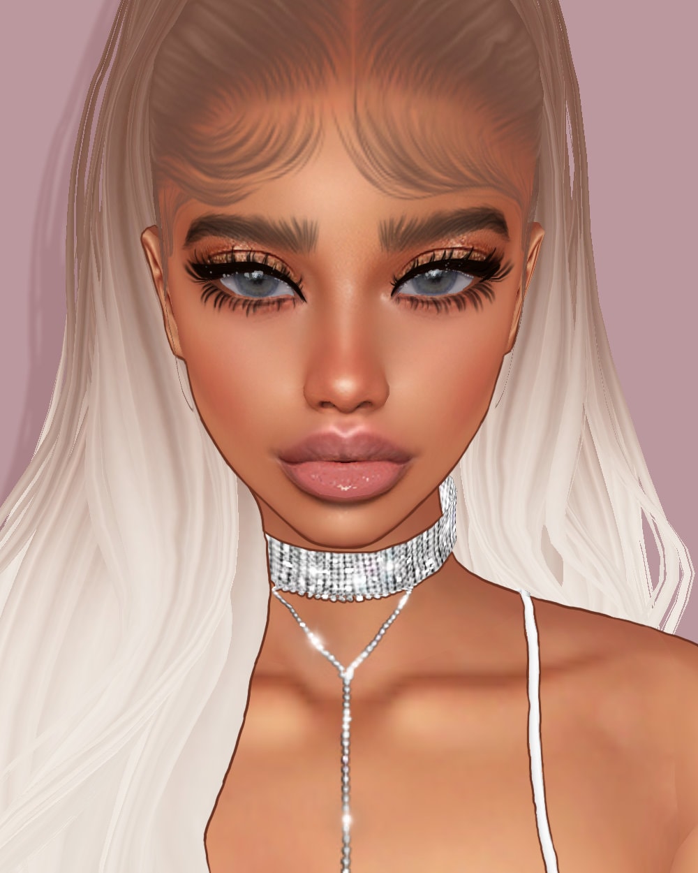 IMVU Brows Rise | Texture, Opacity Map, Files, CHKN Project, Digital ...
