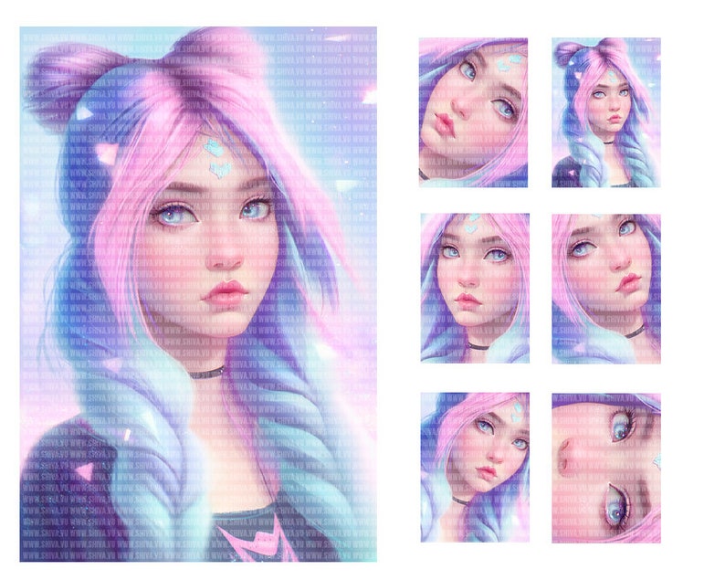 Ava IMVU Display Picture & Artwork With 6 Pre-made Display - Etsy