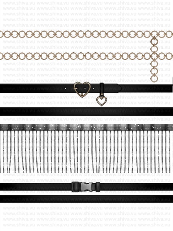 IMVU Belt Texture Bundle 3 | Etsy