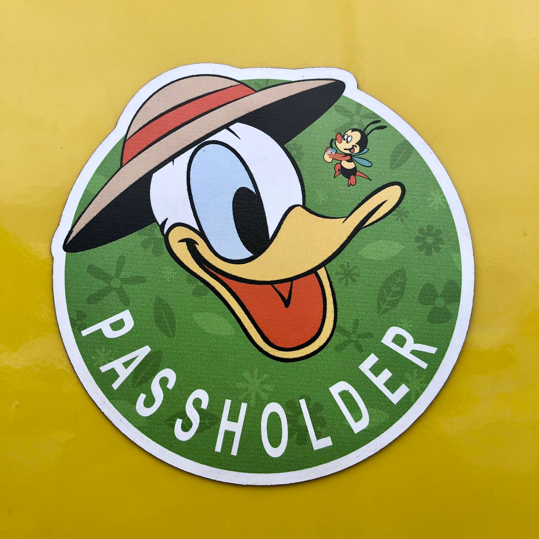 Disney Passholder Donald Duck and Spike the Bee Magnet - Etsy
