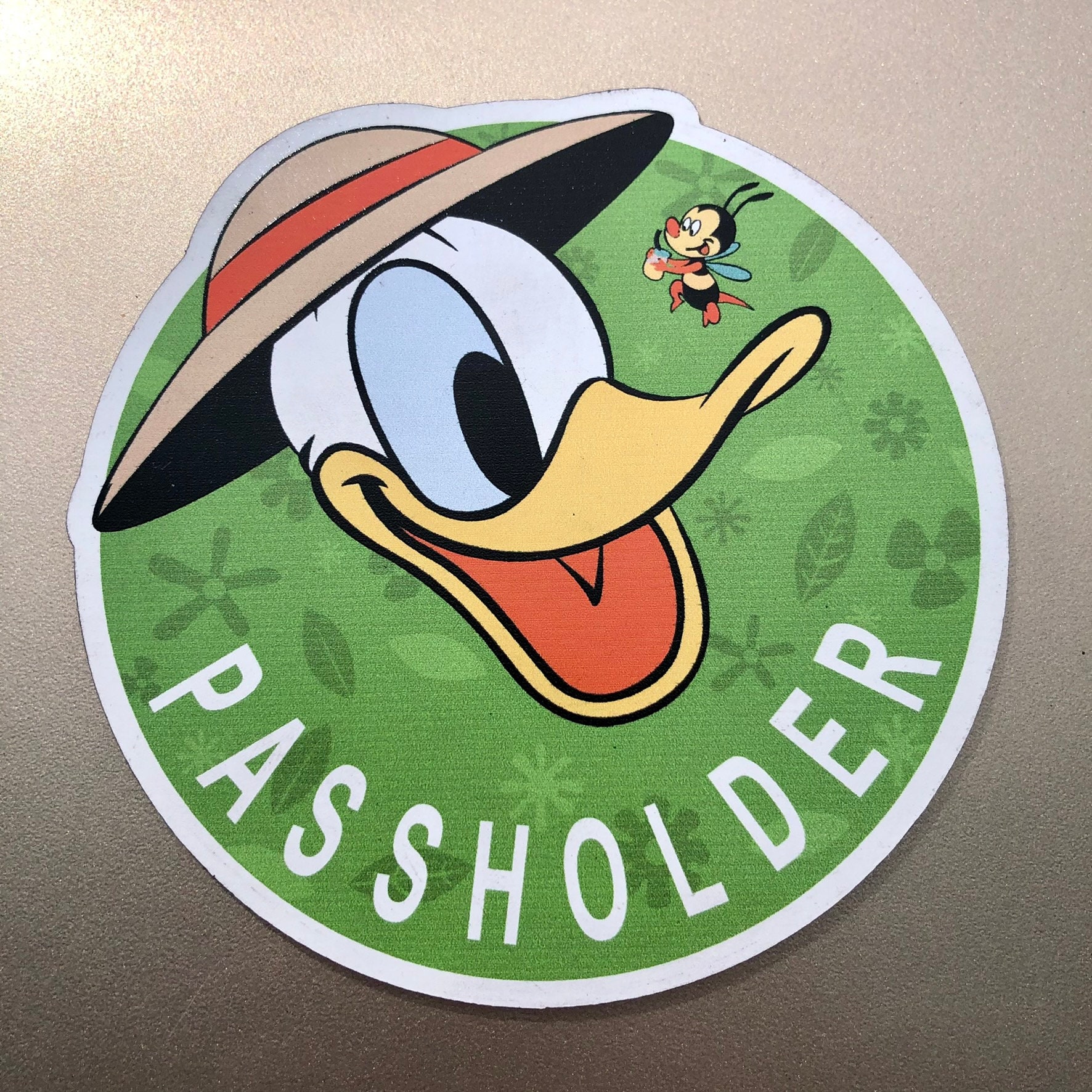 Disney Passholder Donald Duck and Spike the Bee Magnet - Etsy