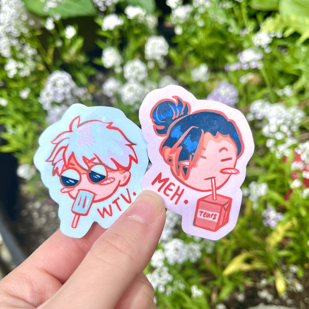 Smol Satosugu Die Cut Stickers - Etsy