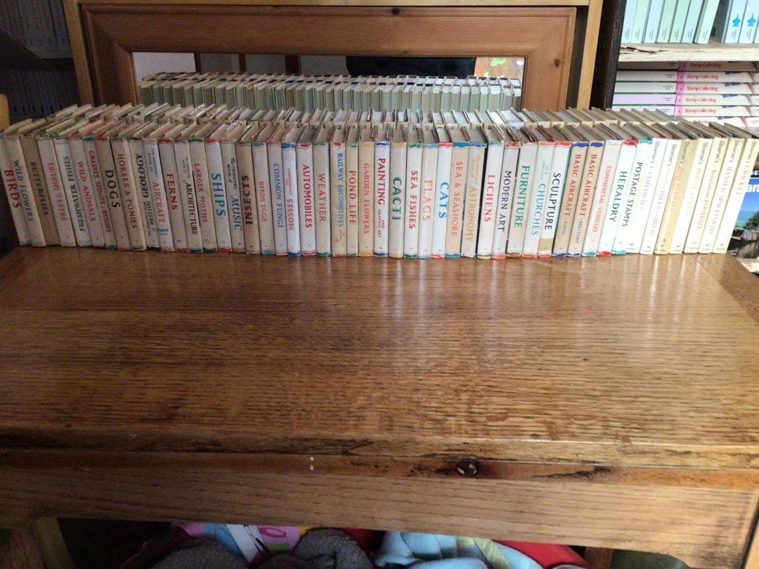 Observers Books Set of 98 - Etsy