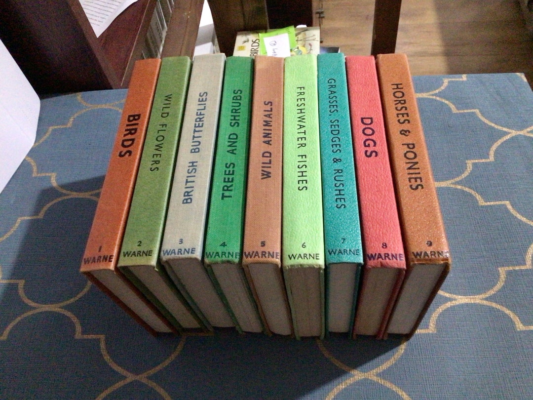 Observers Books Shabby Chic Numbers 1 to 9 - Etsy