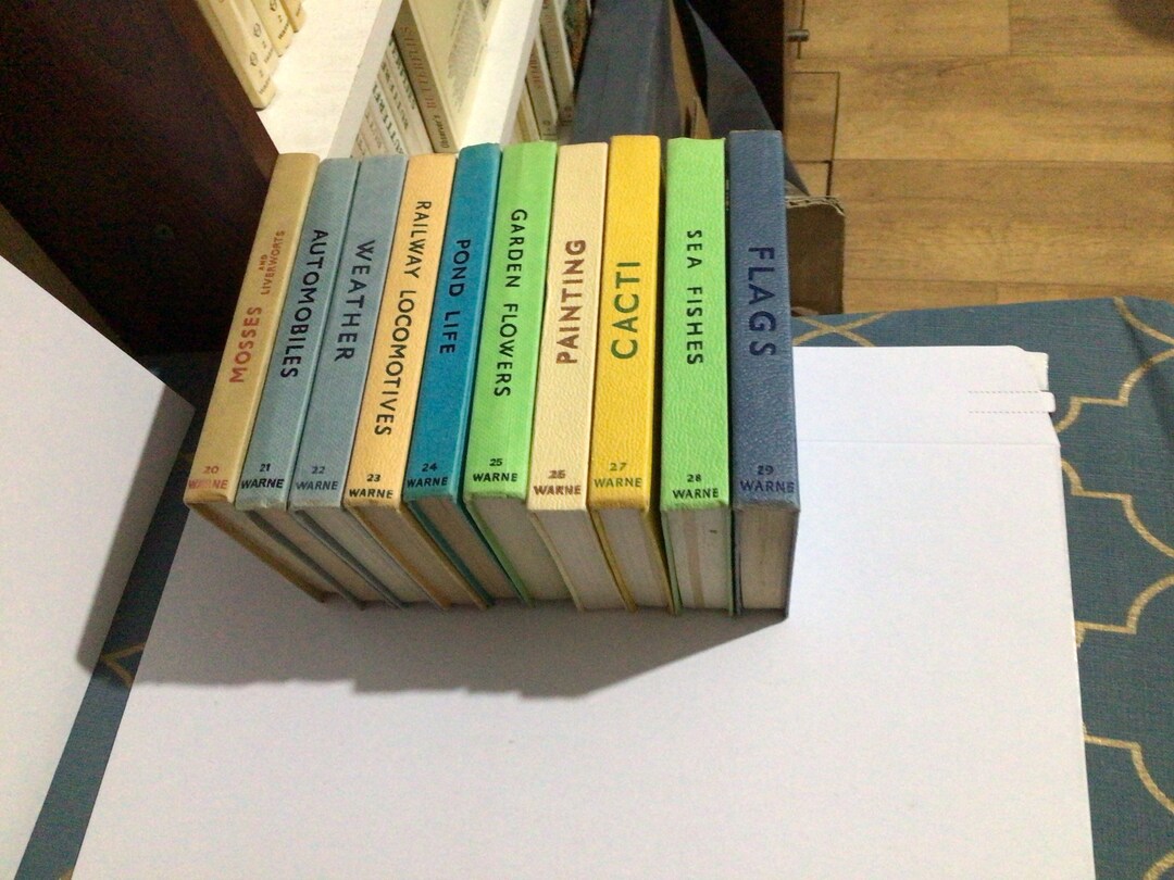 Observers Books Shabby Chic Numbers 20 to 29 - Etsy