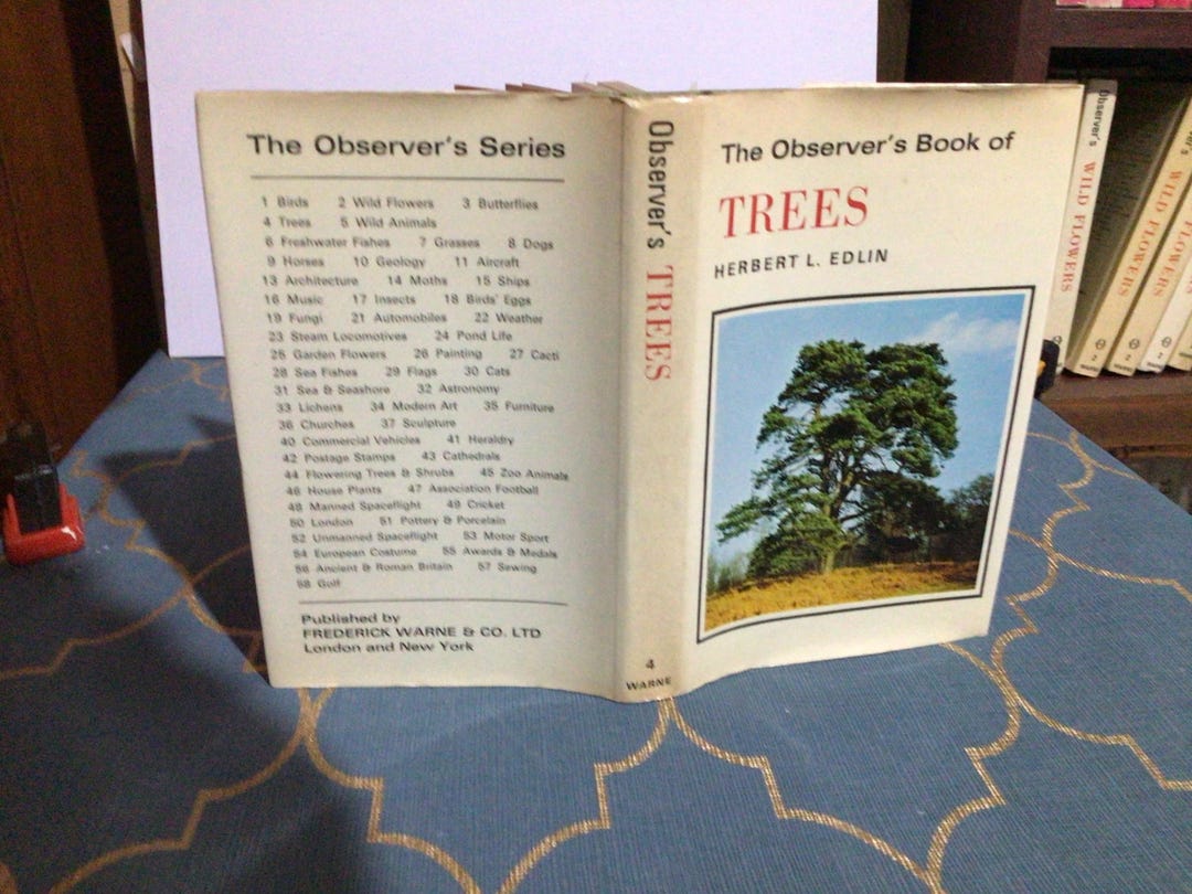 Observers Book of Trees 1975 - Etsy