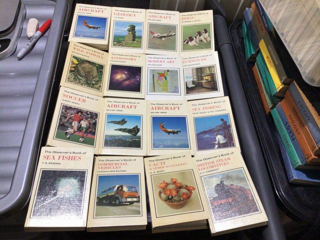Observers Books 56 With Laminated Pictorial Boards - Etsy
