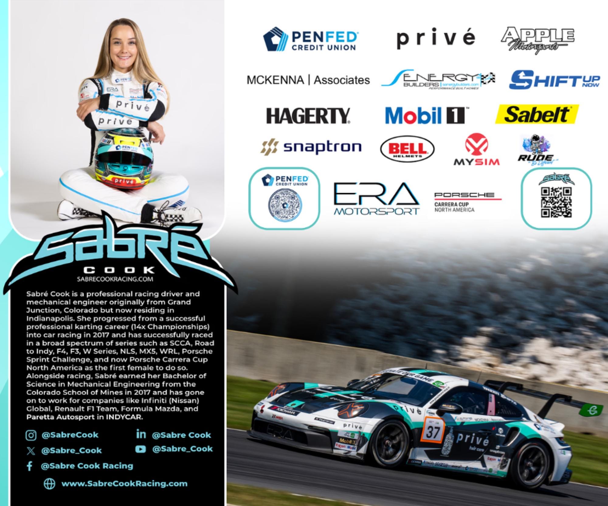 Signed Hero Card - Sabré Cook 2024 - Etsy