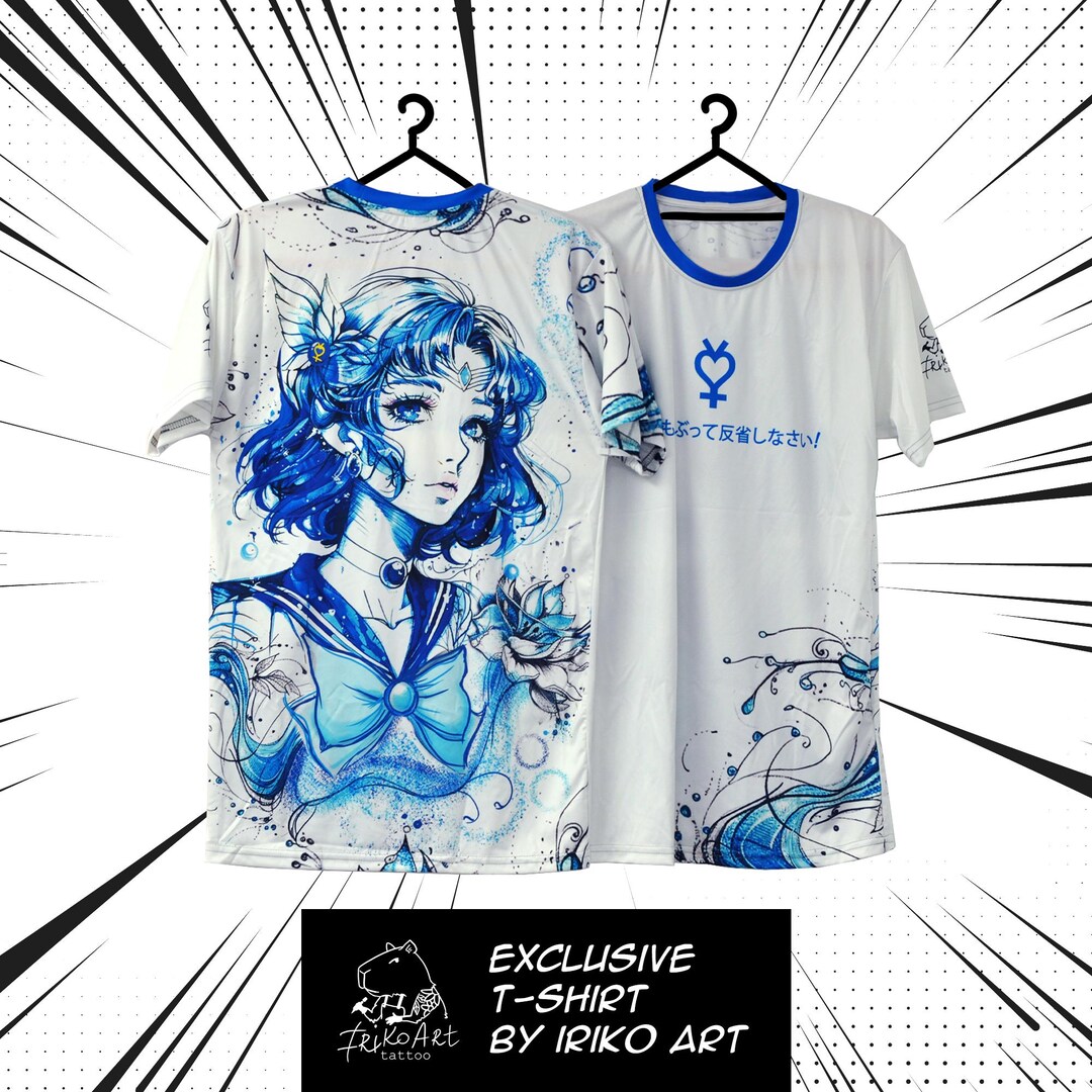 Tshirt Anime Style Exclusive Drawing by Irikoart - Etsy