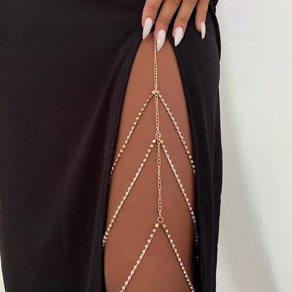 Thigh Chain - Etsy