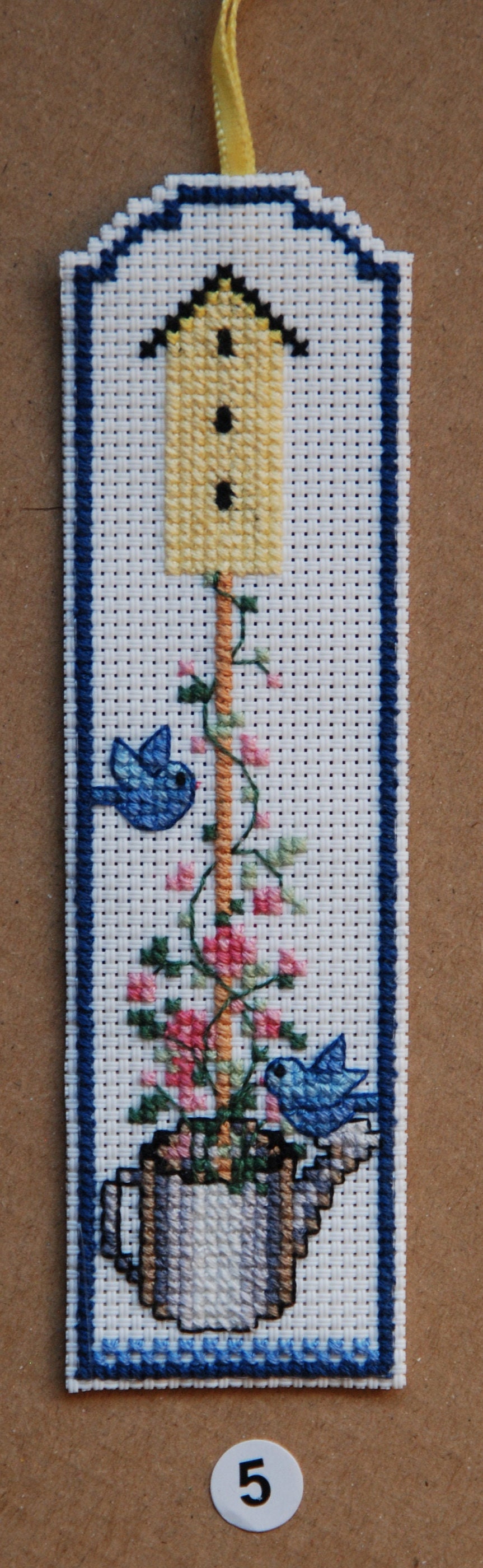 Cross Stitch Bookmarks, New Complete (5 Patterns) - Etsy