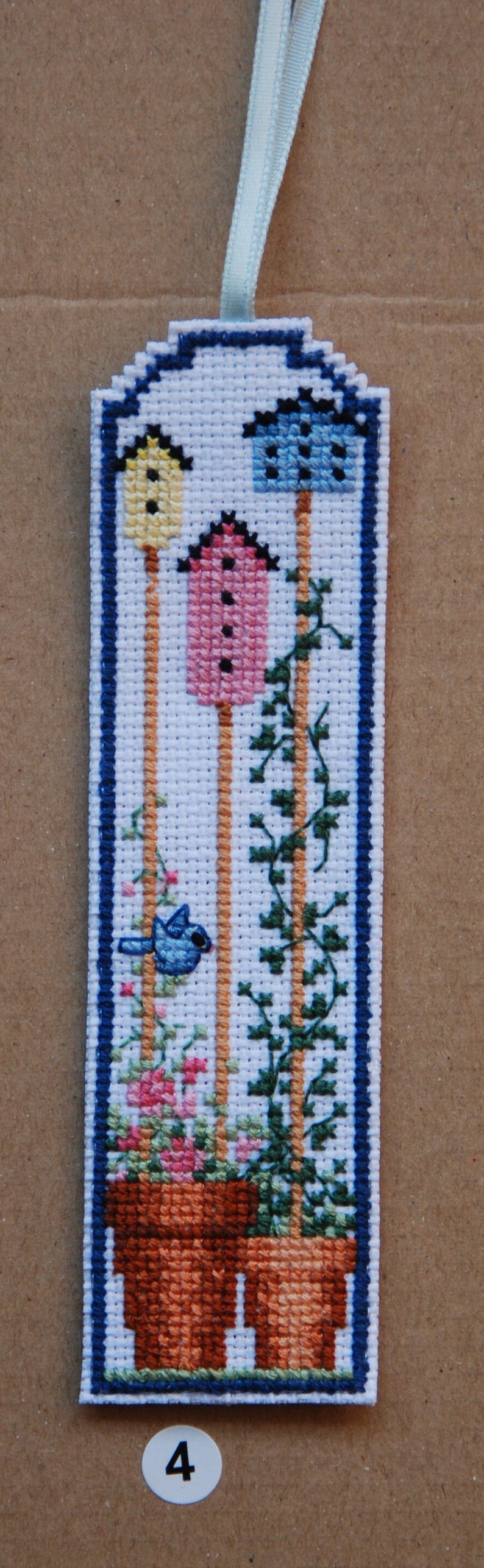 Cross Stitch Bookmarks, New Complete (5 Patterns) - Etsy