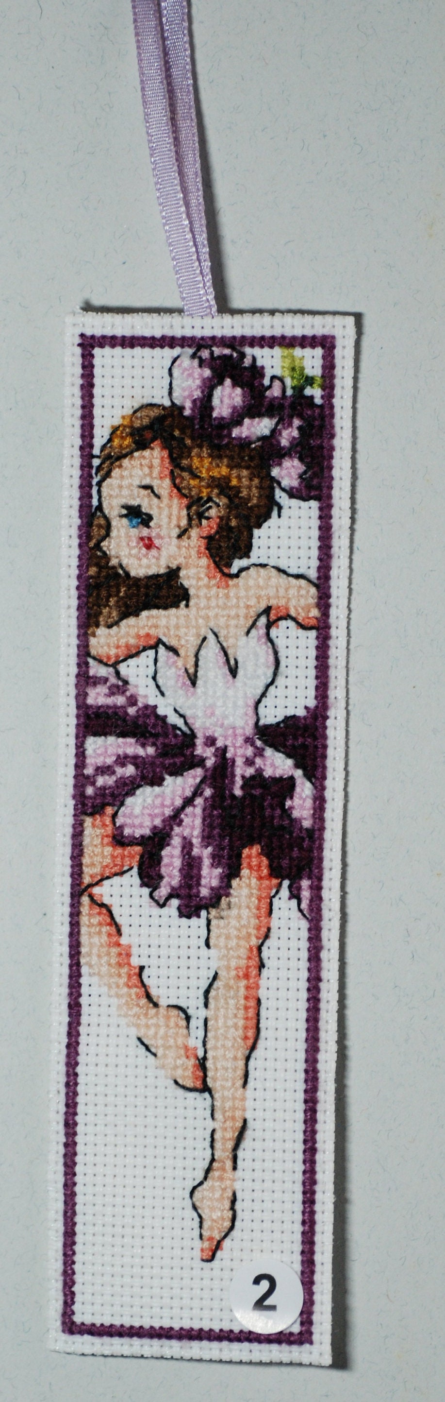 Dancing Girls Bookmarks, New Completed Cross Stitch - Etsy