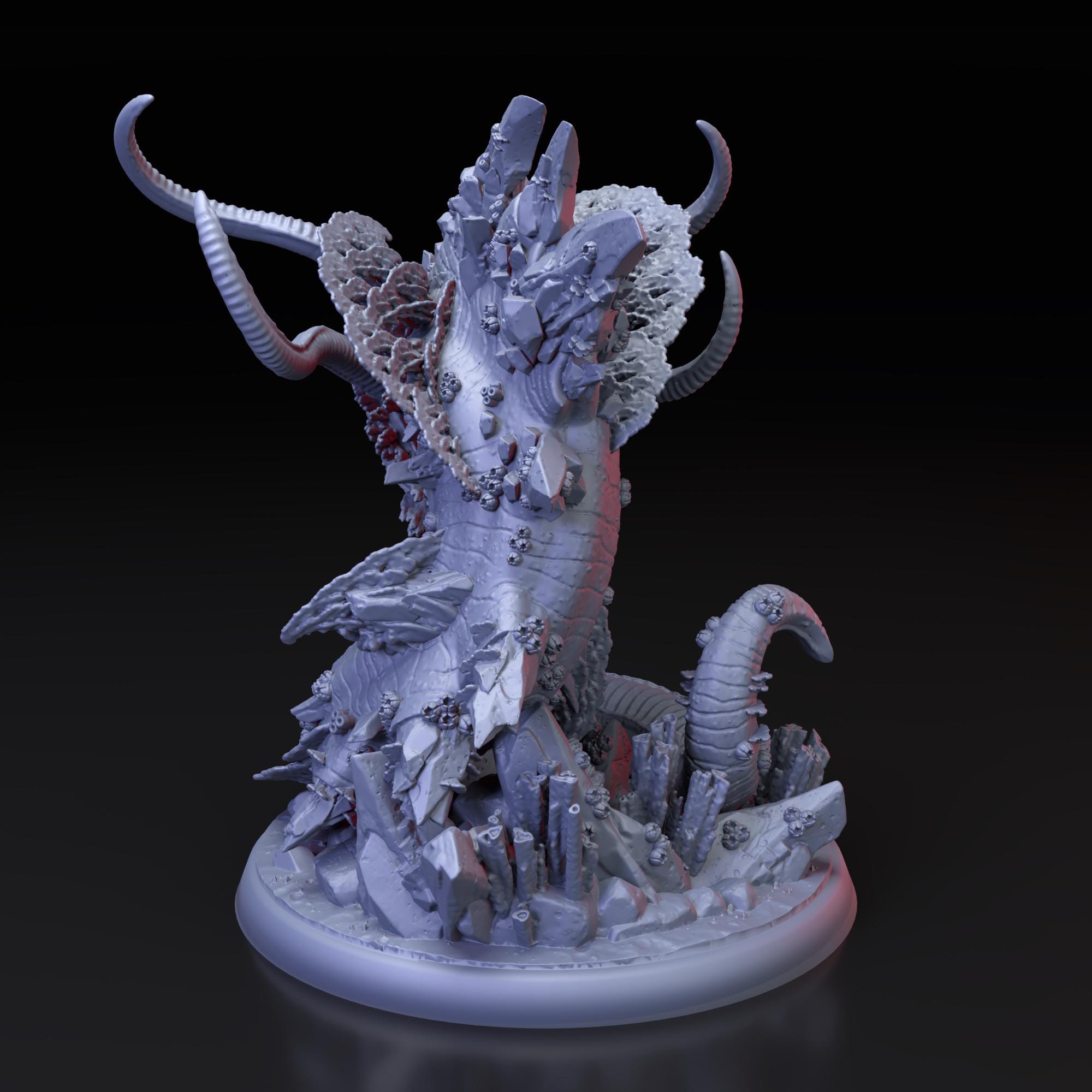 Dire Anglerfish | 3d Printed Miniature for Painting, Tabletop Game, Dnd ...