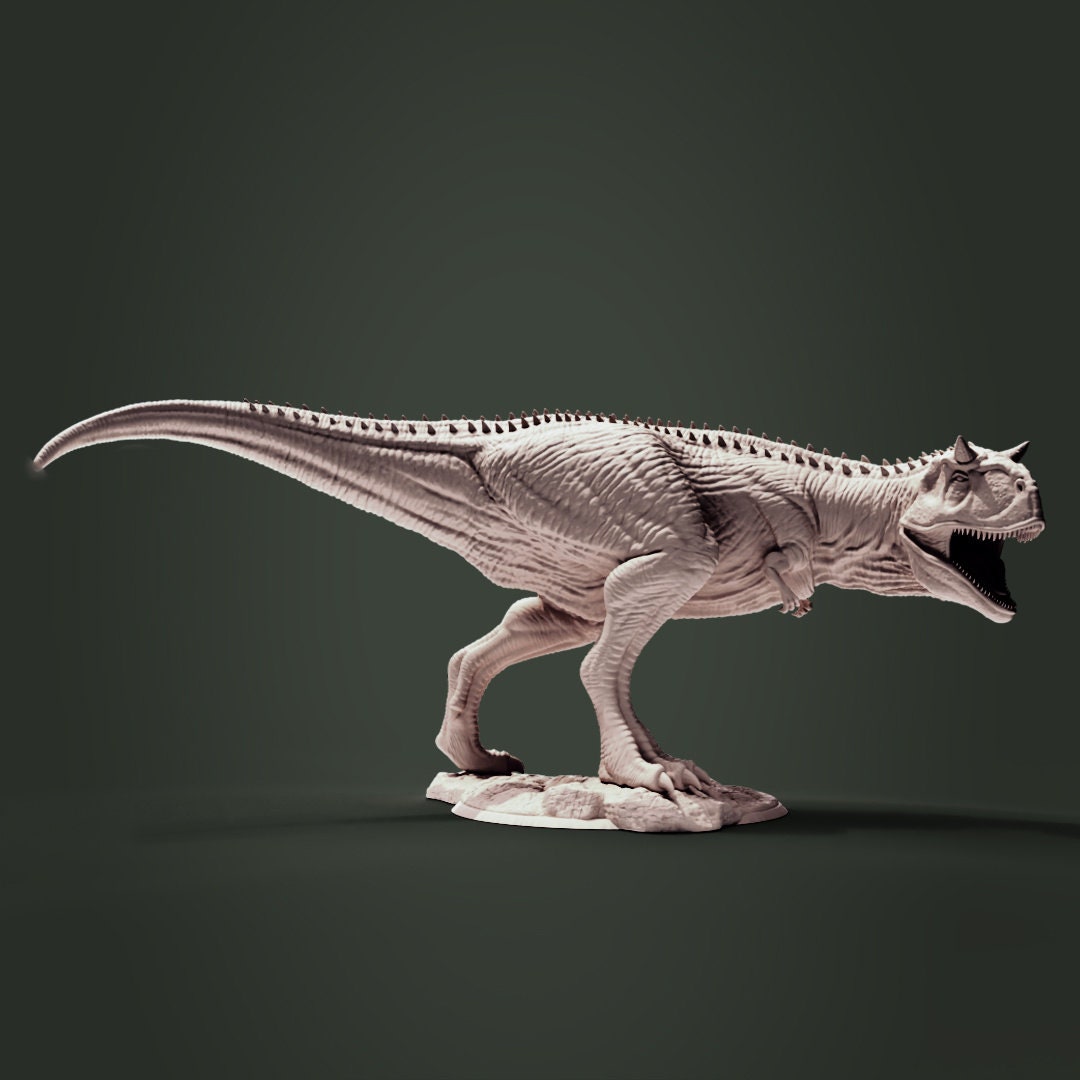 Carnotaurus | 3d Printed Miniature for Painting, Tabletop Game, Dnd ...