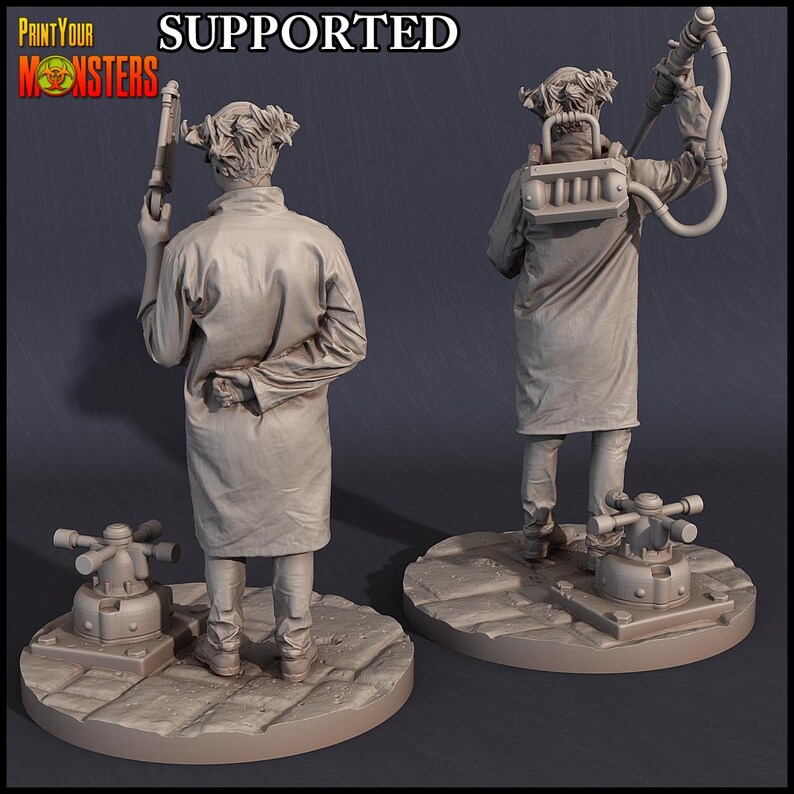 Dr Richler's Horrifying Laboratory | 3d Printed Miniature for Painting ...