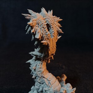 Rimesquam Worm | 3d Printed Miniature for Painting, Tabletop Game, Dnd ...