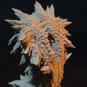 Rimesquam Worm | 3d Printed Miniature for Painting, Tabletop Game, Dnd ...
