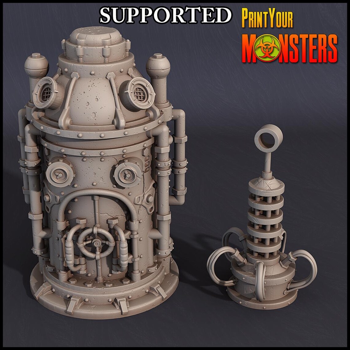 Laboratory Scatter Terrain | 3d Printed Miniature for Painting ...