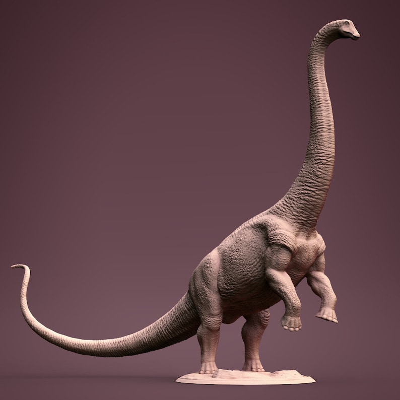 Brontosaurus | 3d Printed Miniature for Painting, Tabletop Game, Dnd ...
