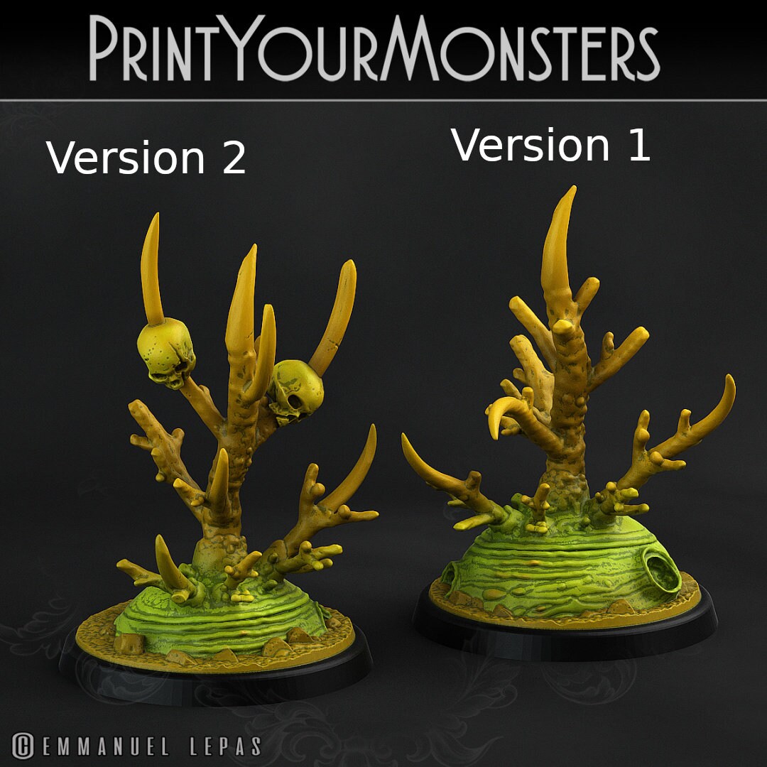 Carniflora Jungle Predators 3d Printed Miniature for Painting, Tabletop ...