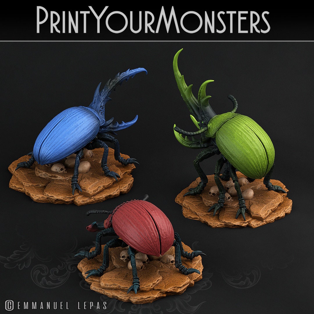 Giant Insects Miniature Bundle Printyourmonsters - Etsy