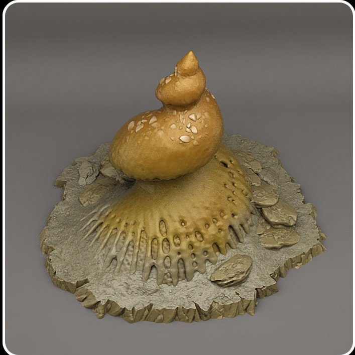 Fractal Rocks | 3d Printed Miniature for Painting, Tabletop Game, Dnd ...