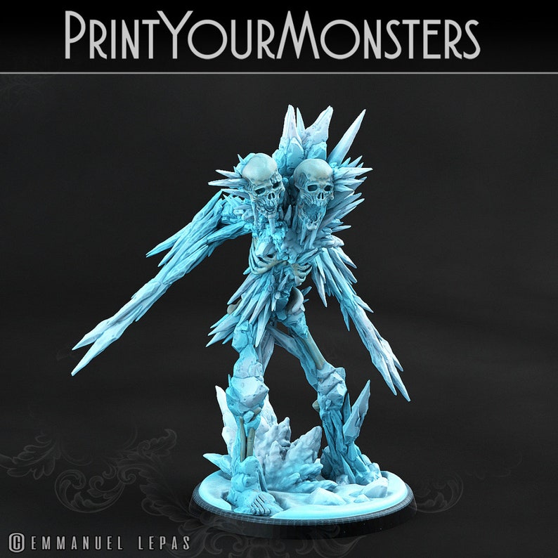 Hoarfrost Skeletons 6 Versions Miniature for Painting, Tabletop Game ...