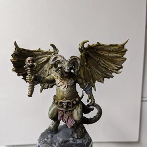 Orcus Demon | 3d Printed Miniature for Painting, Tabletop Game, Dnd ...