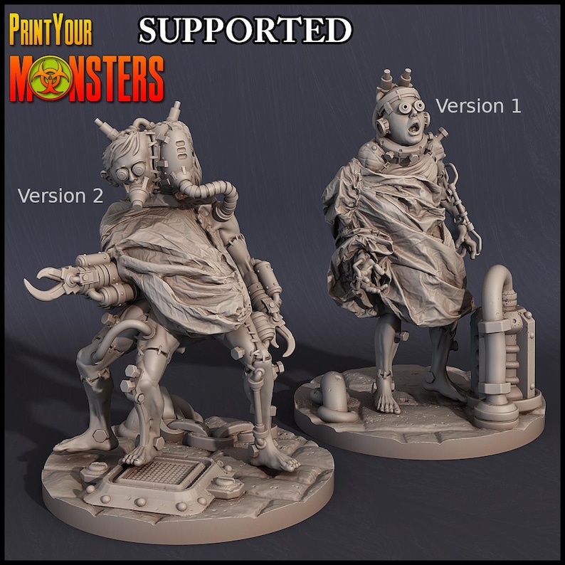 Dr Richler's Horrifying Laboratory | 3d Printed Miniature for Painting ...