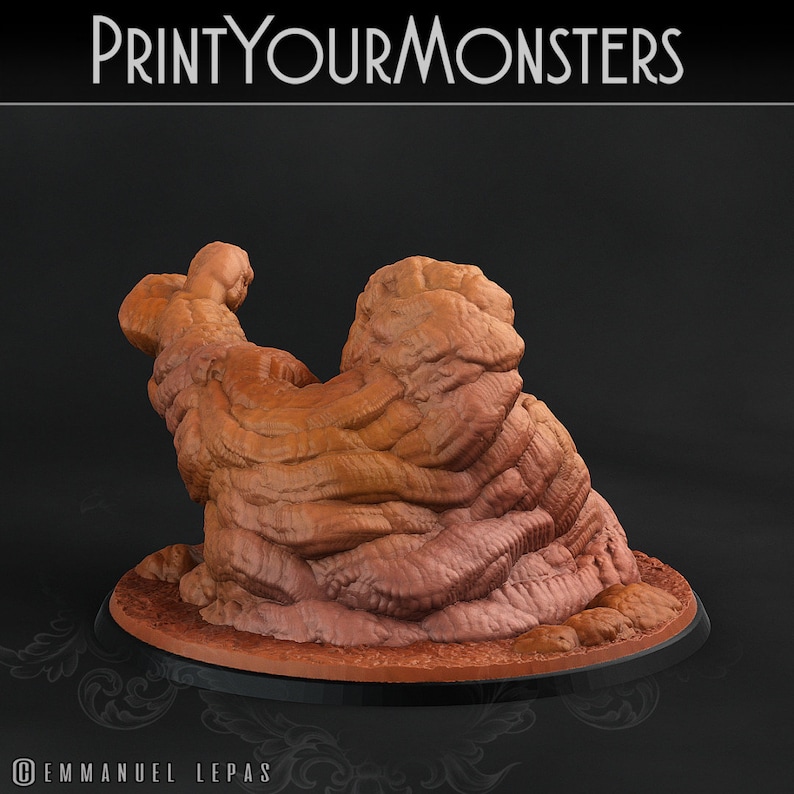 Clay Golems 3 Versions | 3d Printed Miniature for Painting, Tabletop ...
