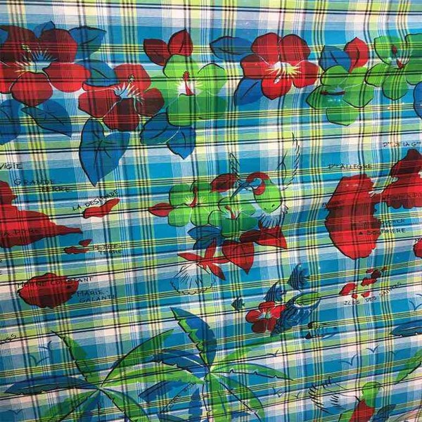 Caribbean Madras Fabric - Etsy