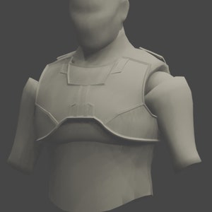 LOL Arcane Enforcer Body Armour STL for 3D Printing - Etsy