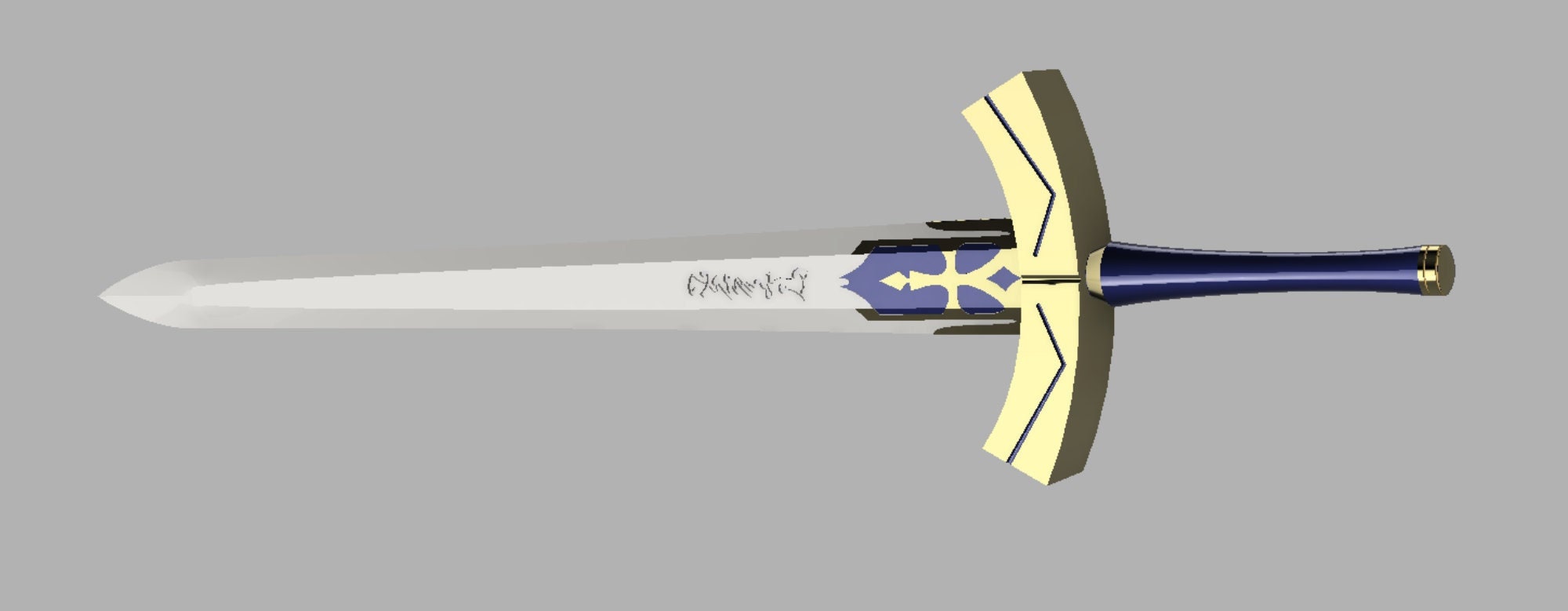 Fate Series Inspired Excalibur STL for 3d Printing - Etsy