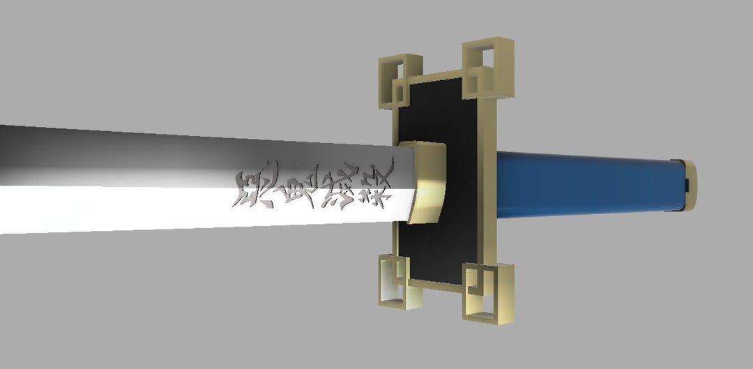 Devil Killer Mist Hashira Sword STL for 3d Printing - Etsy