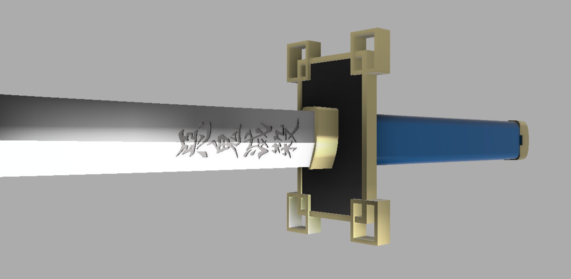 Devil Killer Mist Hashira Sword STL for 3d Printing - Etsy Norway