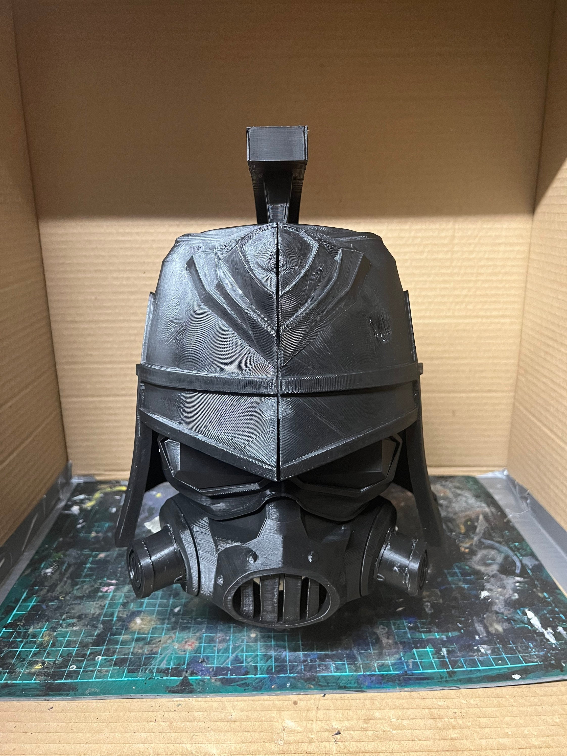 LOL Arcane Enforcer Helmet and Mask Armour STL File for 3D Printing - Etsy