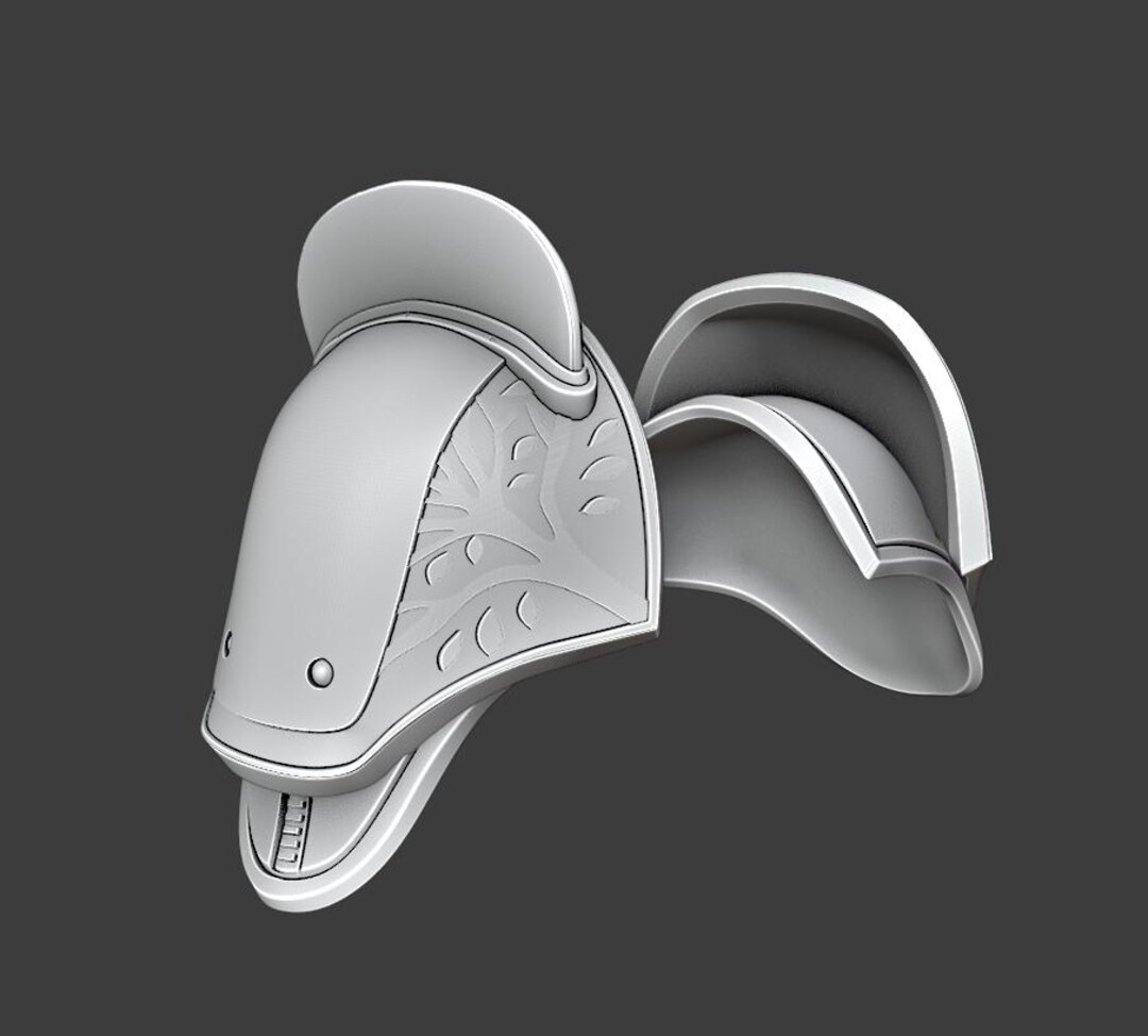 Iron Friend Space Ninja Shoulder Armor STL for 3D Printing - Etsy