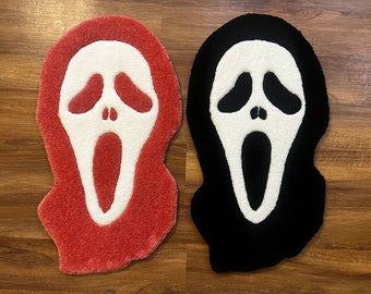Ghost Face Rug - Etsy