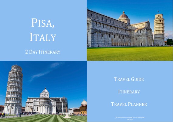 Pisa Travel Guide 2 Day Itinerary Travel Planner Pisa - Etsy Pisa Travel Guide 2 Day Itinerary Travel Planner Pisa - Etsy