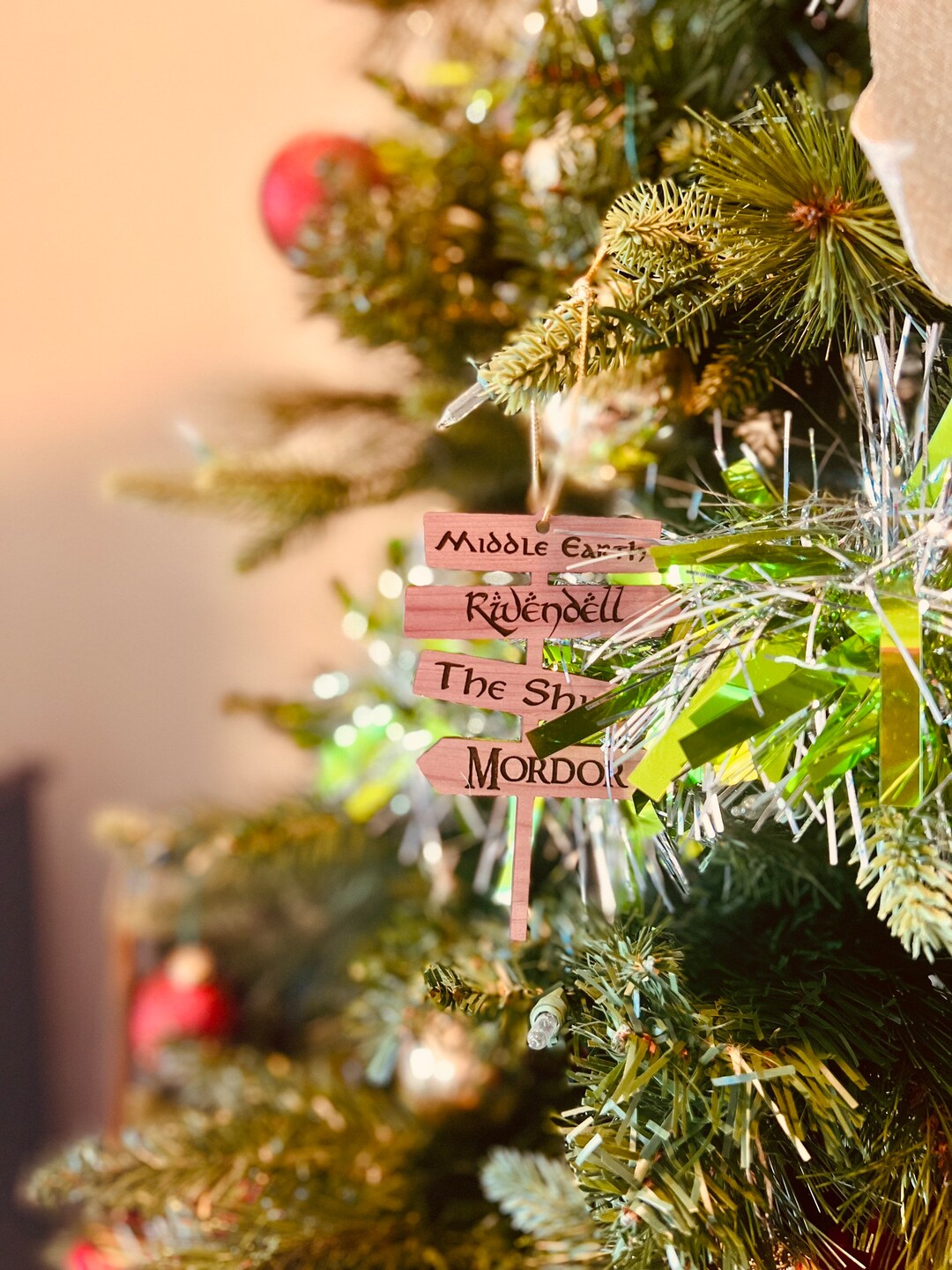 Lord Tree Directional Sign Ornament - Etsy