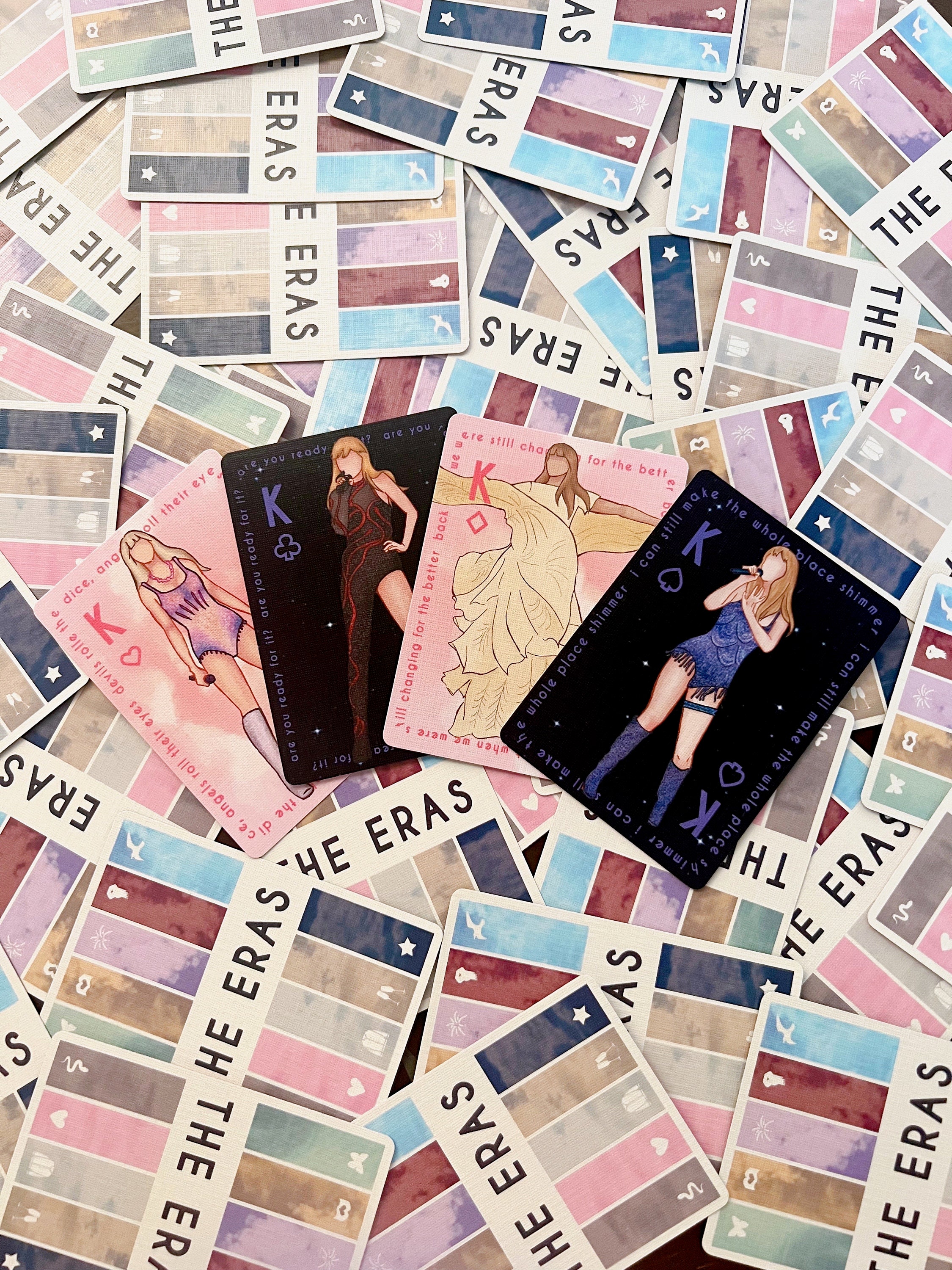 Taylor Swift Eras Tour Inspired Playing Cards - Etsy