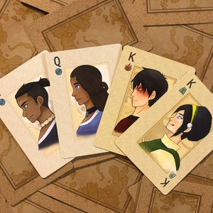 Avatar - the Last Airbender Inspired Playing Cards - Etsy