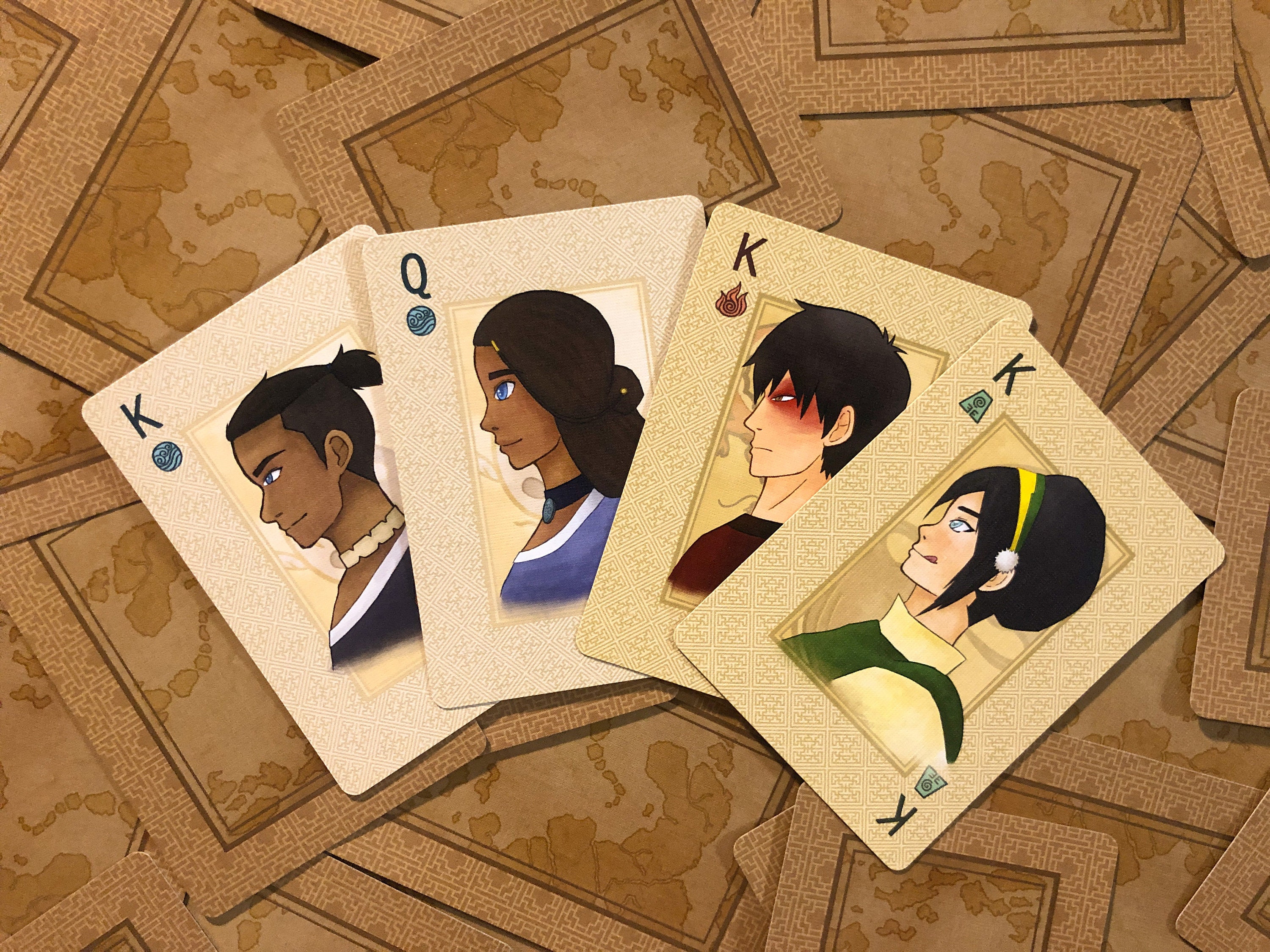 Avatar - the Last Airbender Inspired Playing Cards - Etsy